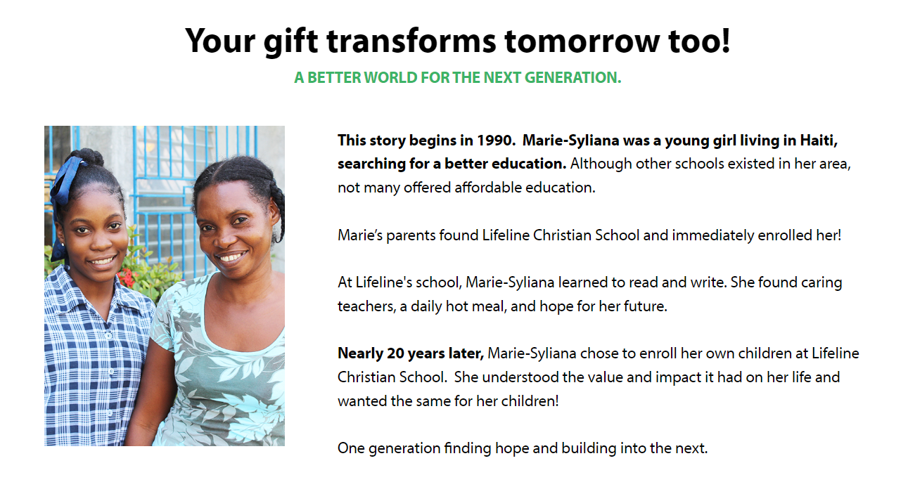 Lifeline Global Impact - Lifeline Christian Mission